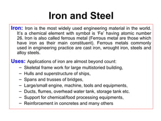 iron and steel | PPT
