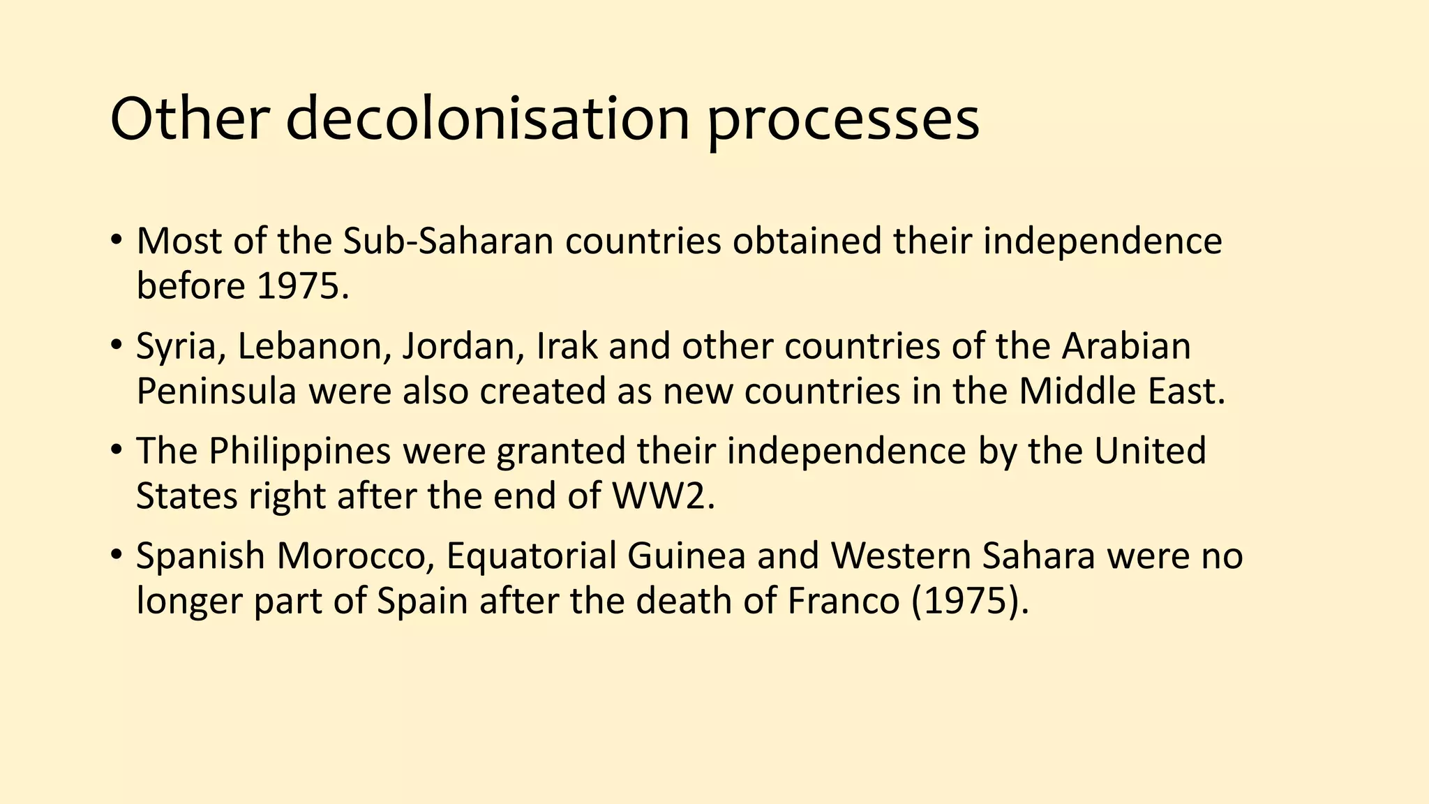 3. Decolonisation | PPTX
