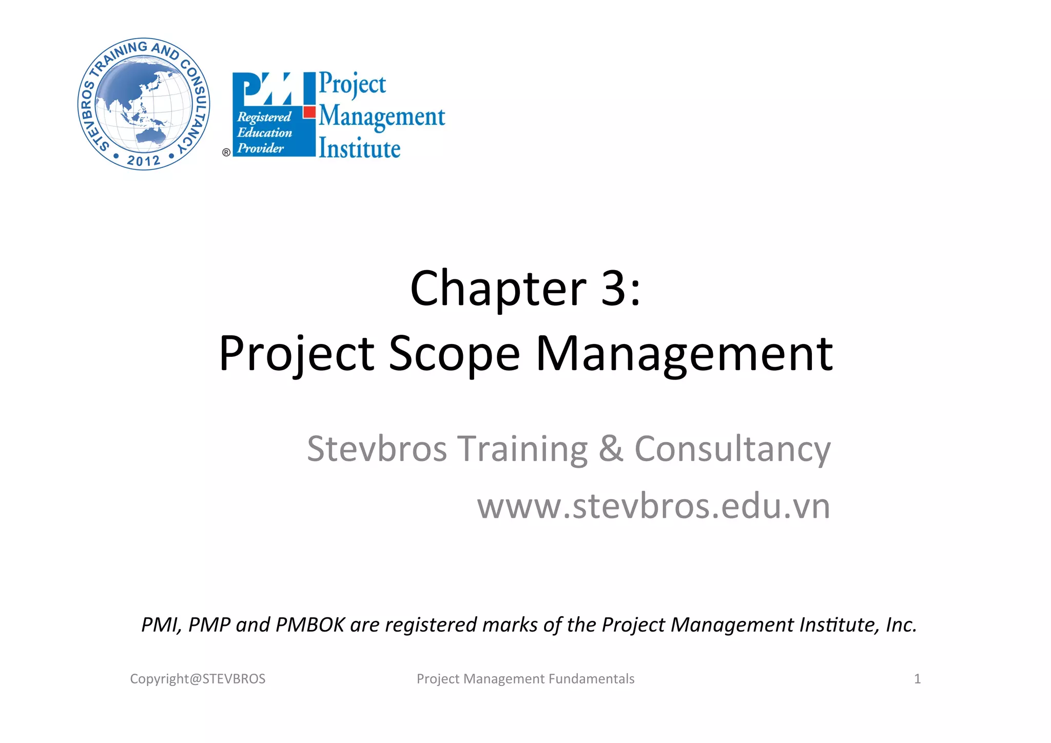 Project Scope Management | PDF