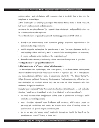 A Case For Qualitative Techniques in Social Media Research | PDF ...