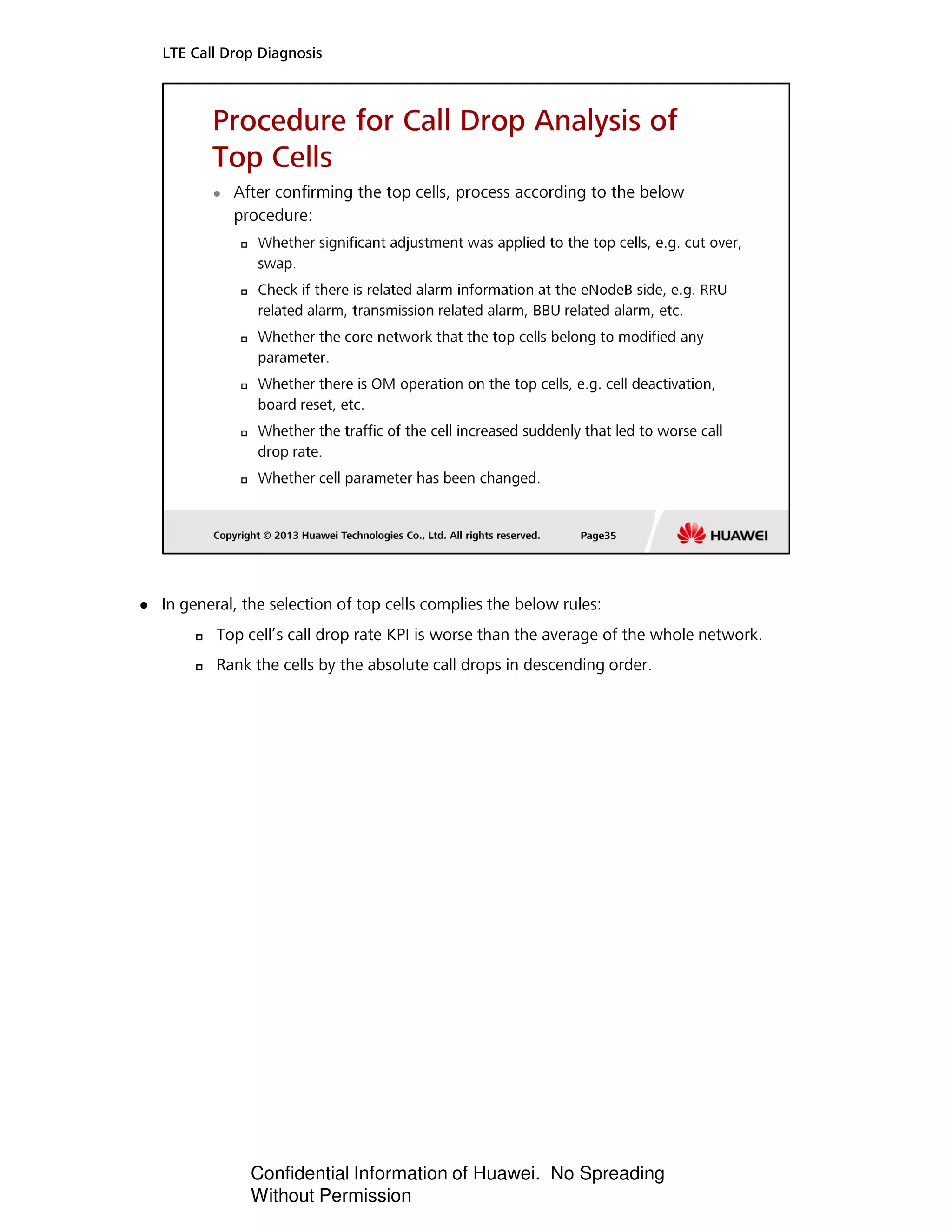 3.oeo000020 lte call drop diagnosis issue 1 | PDF