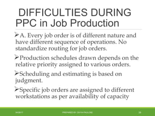 Production and service operations planning | PPT