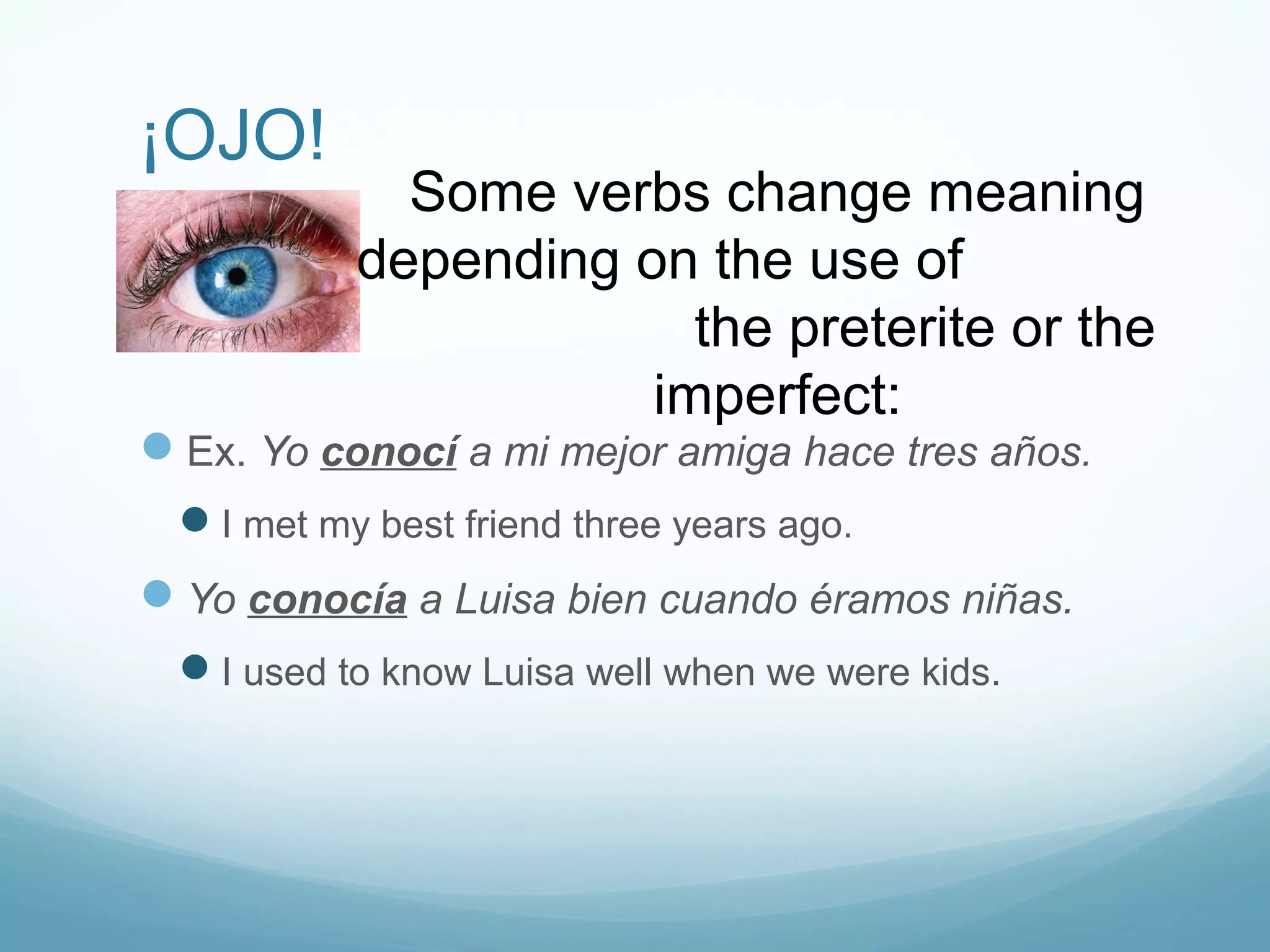 3.3.3 preterite vs imperfect | PPT