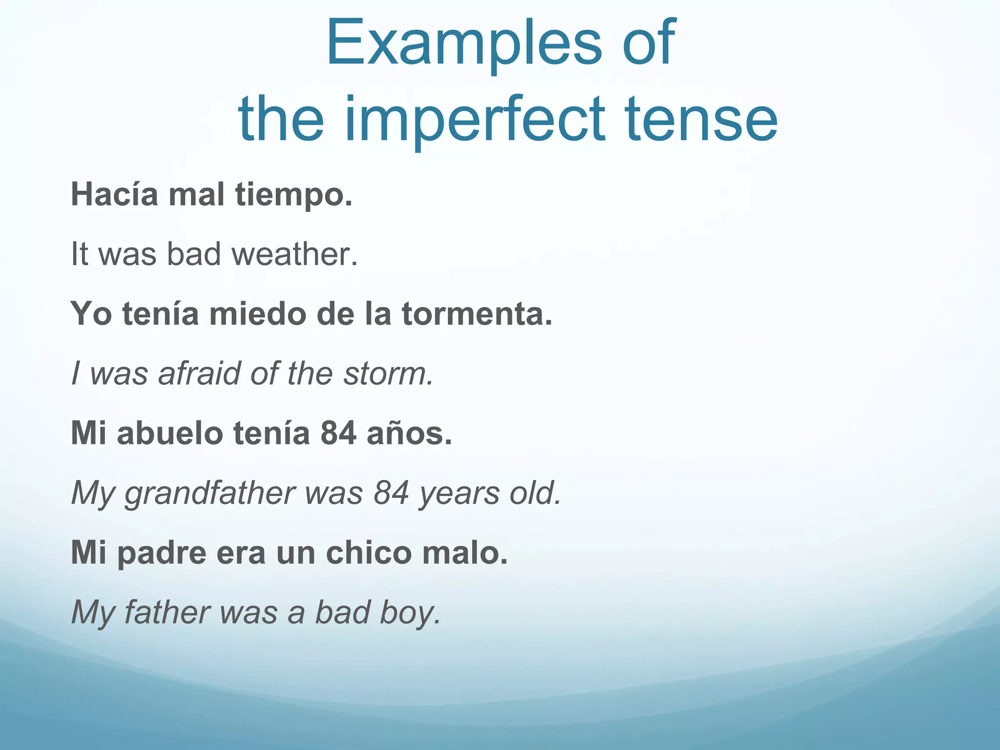 3.3.3 preterite vs imperfect | PPT