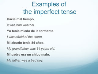 3.3.3 preterite vs imperfect | PPT