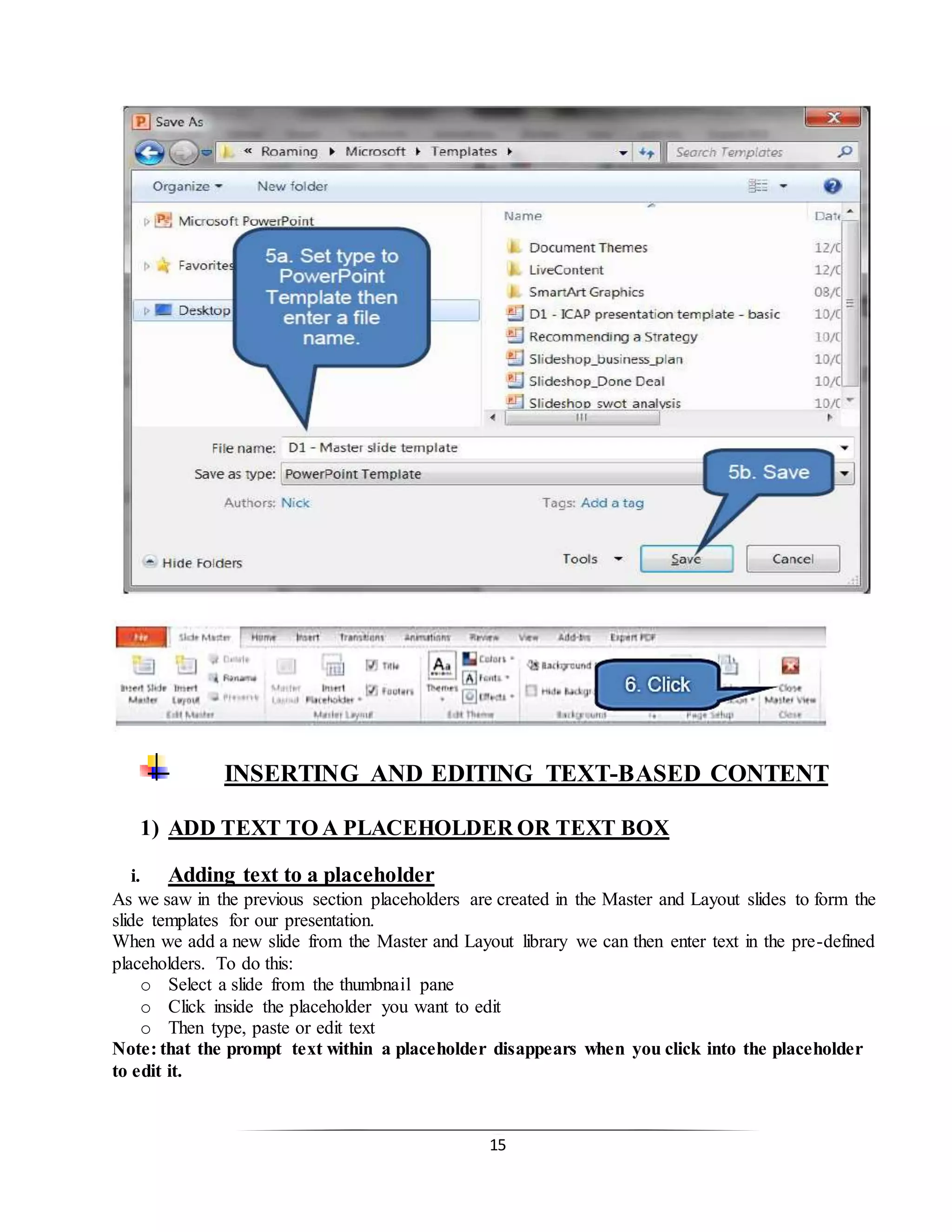 Step By Step Microsoft Power Point 2010 | DOCX