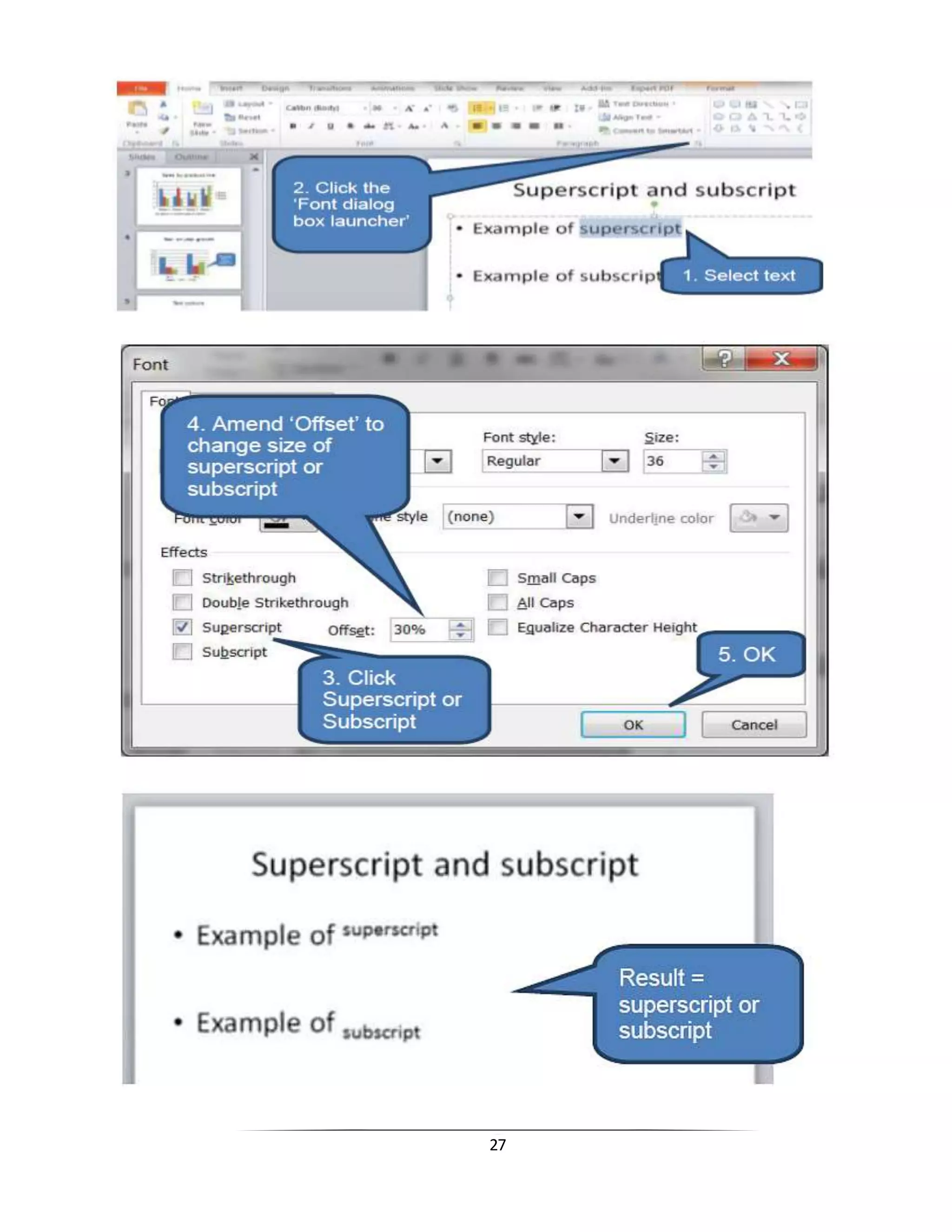 Step By Step Microsoft Power Point 2010 | DOCX
