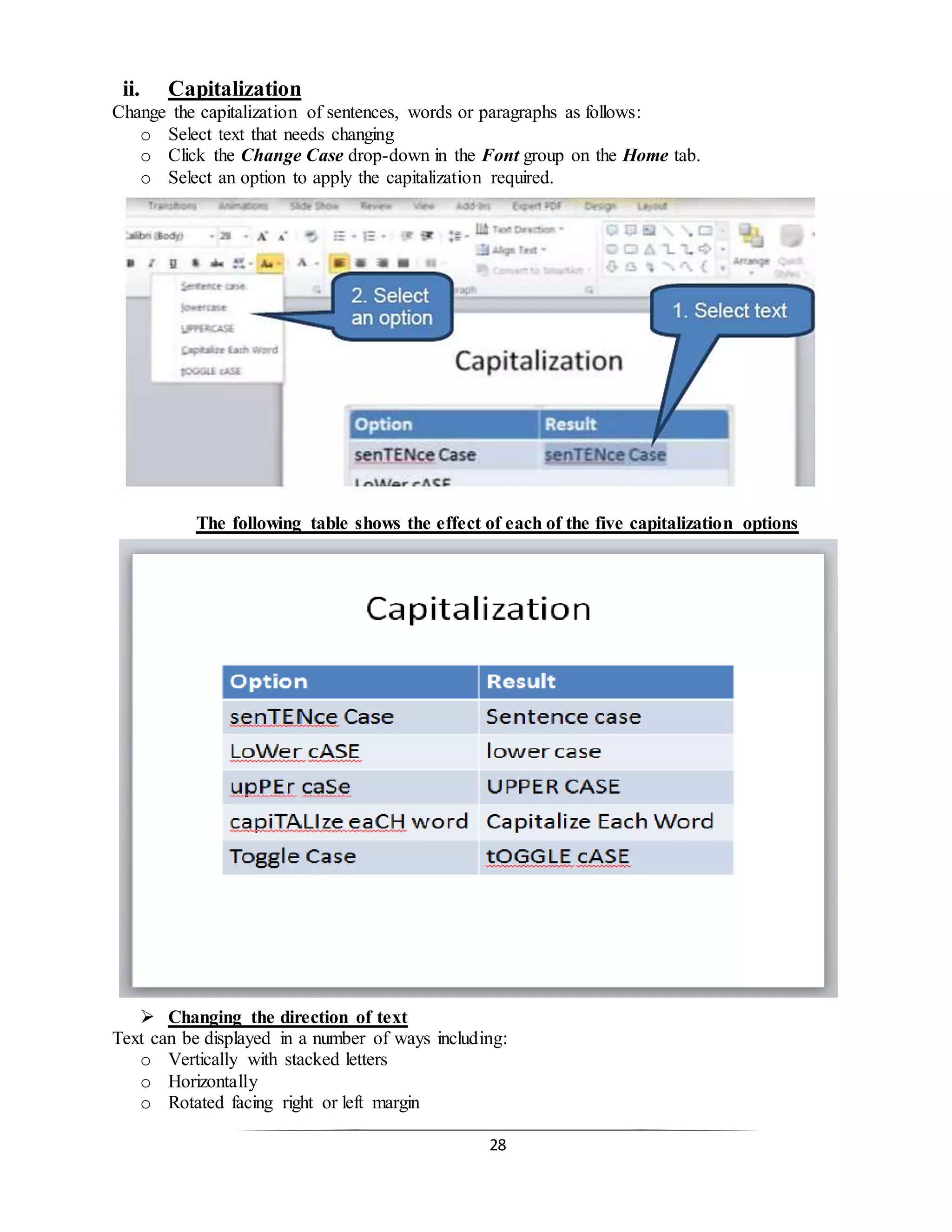 Step By Step Microsoft Power Point 2010 | DOCX