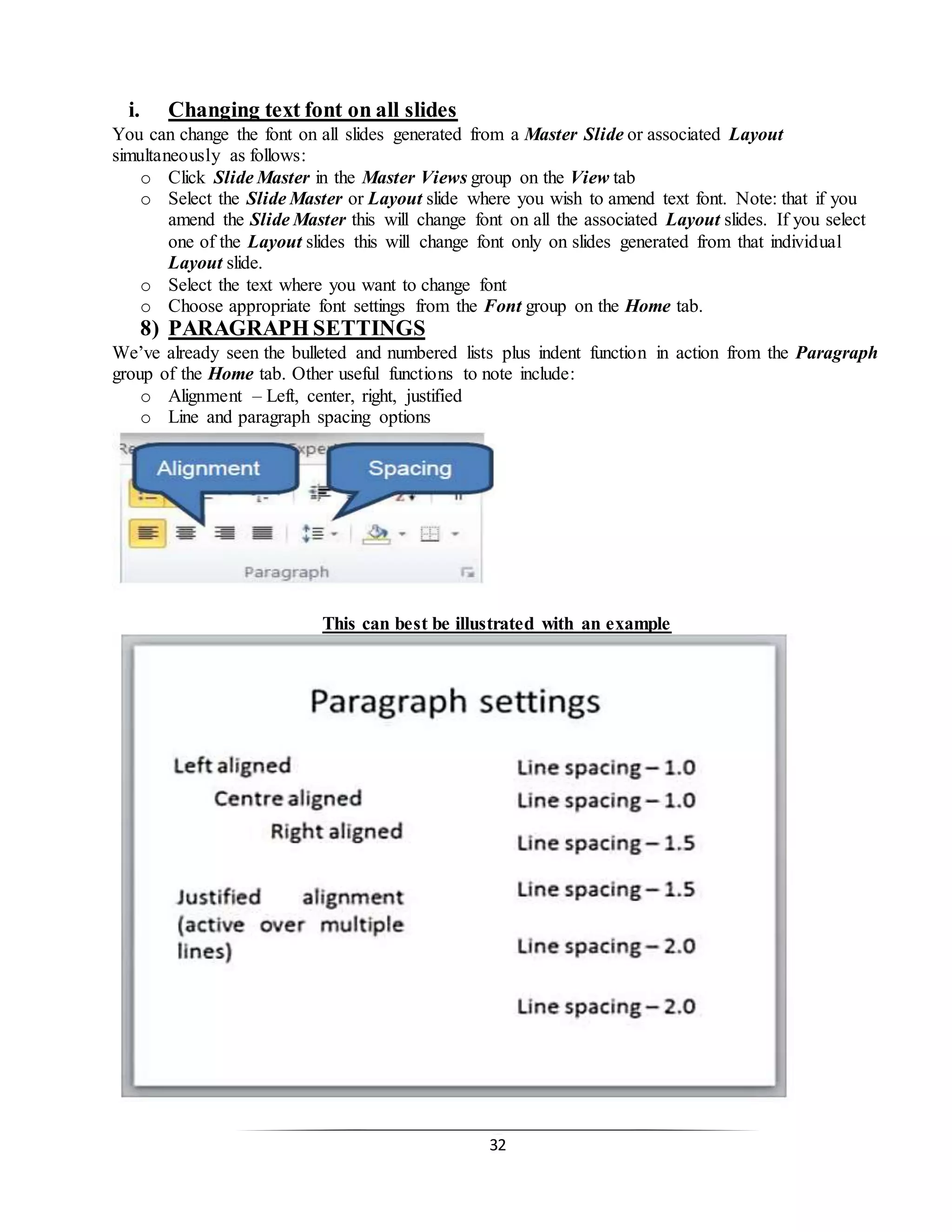 Step By Step Microsoft Power Point 2010 | DOCX