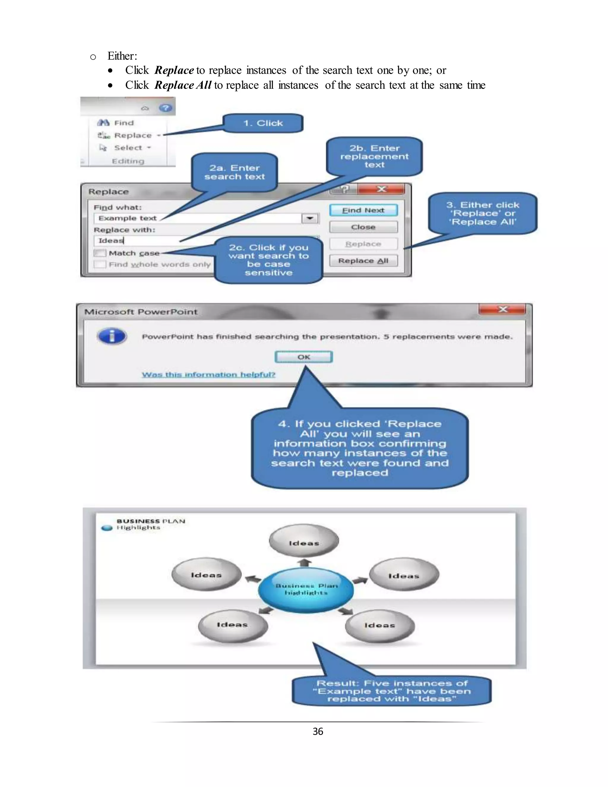 Step By Step Microsoft Power Point 2010 | DOCX