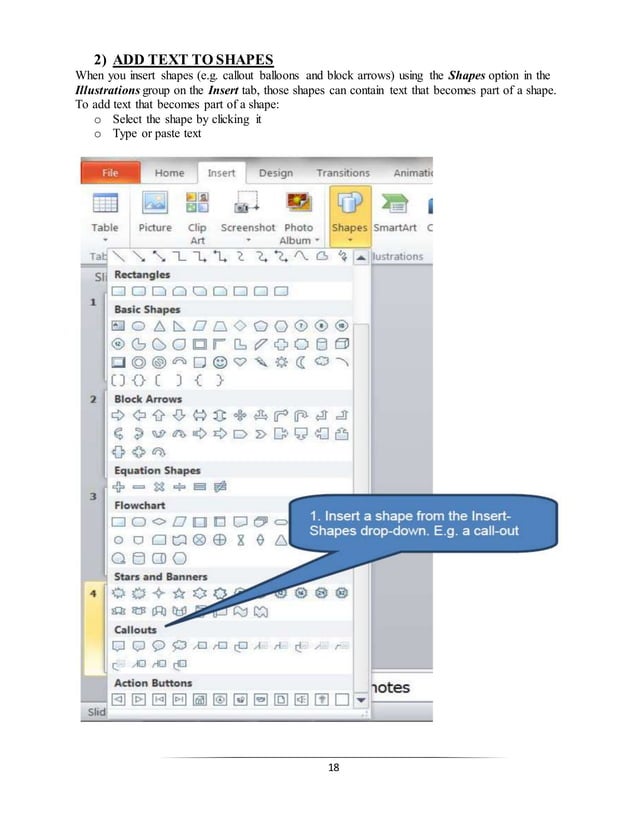 Step By Step Microsoft Power Point 2010 | DOCX