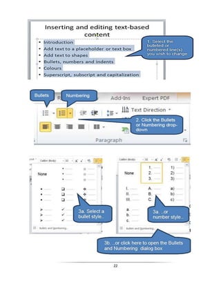 Step By Step Microsoft Power Point 2010 | DOCX