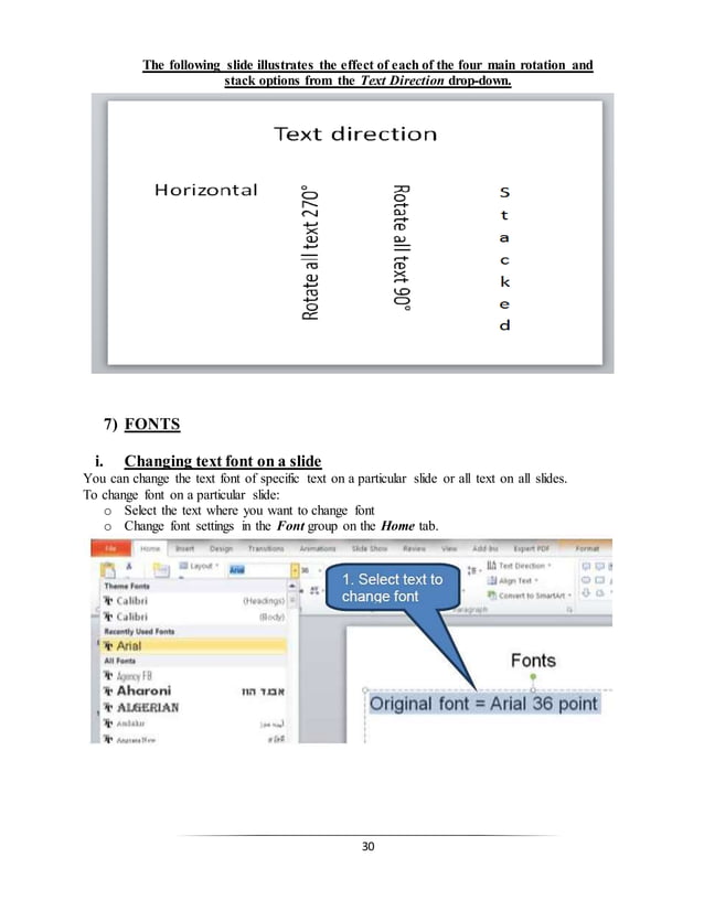 Step By Step Microsoft Power Point 2010 | DOCX