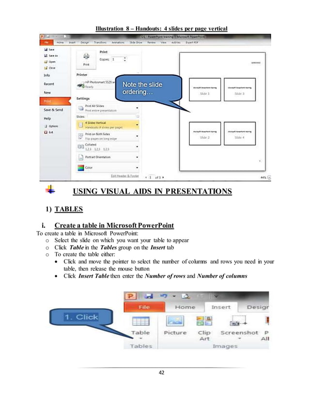 Step By Step Microsoft Power Point 2010 | DOCX