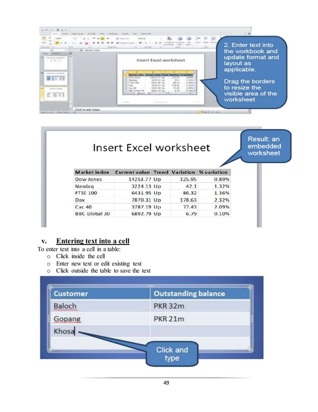 Step By Step Microsoft Power Point 2010 | DOCX