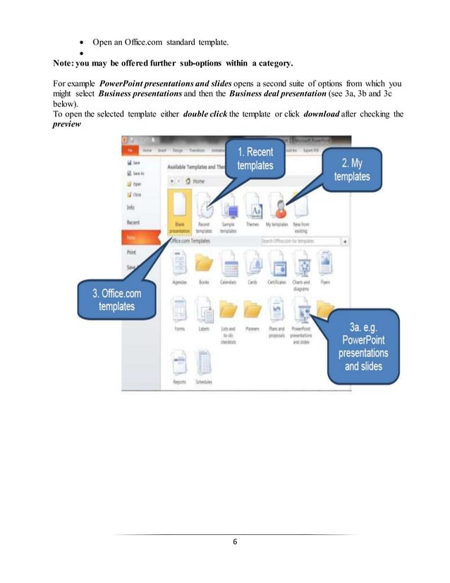Step By Step Microsoft Power Point 2010 | DOCX