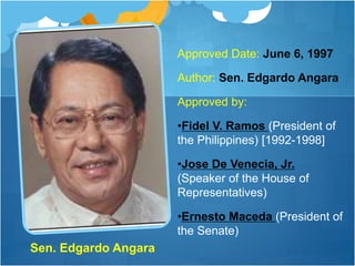 RA.8292 or HEMA of 1997 | PPTX