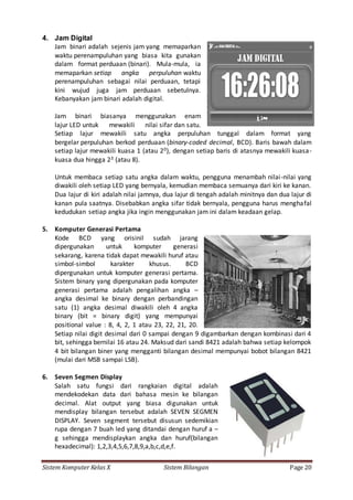 Sistem Bilangan (modul 1) | DOCX