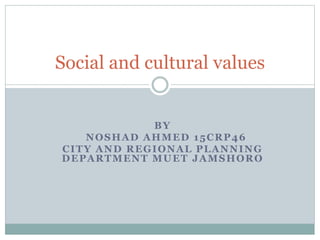 3.social and cultural_values | PPTX
