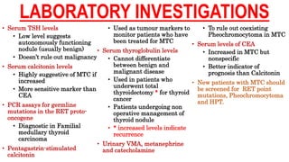 3.clinical diagnosis & investigation in a case of thyroid swelling | PPTX