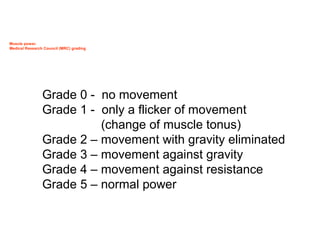 Examination of Orthopedic patients | PPT