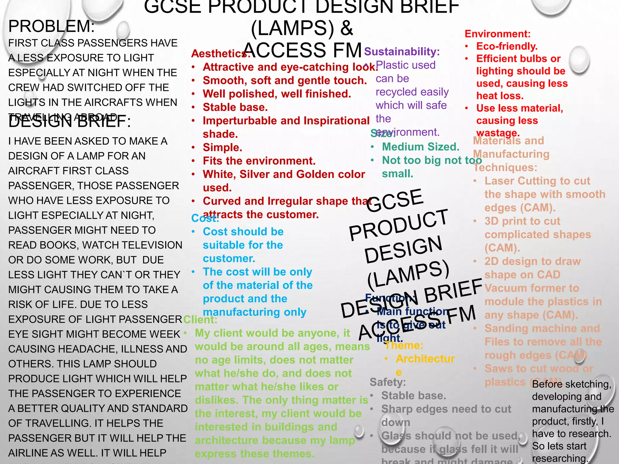 GCSE Product Design | PPTX
