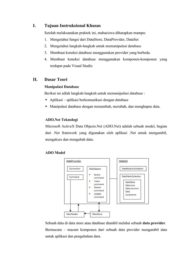 Cara Akses Database Menggunakan ADO.NET