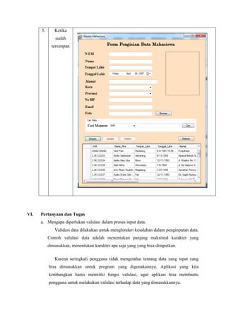 INSERT DATA WITH ADO.NET TECHNOLOGY | PDF