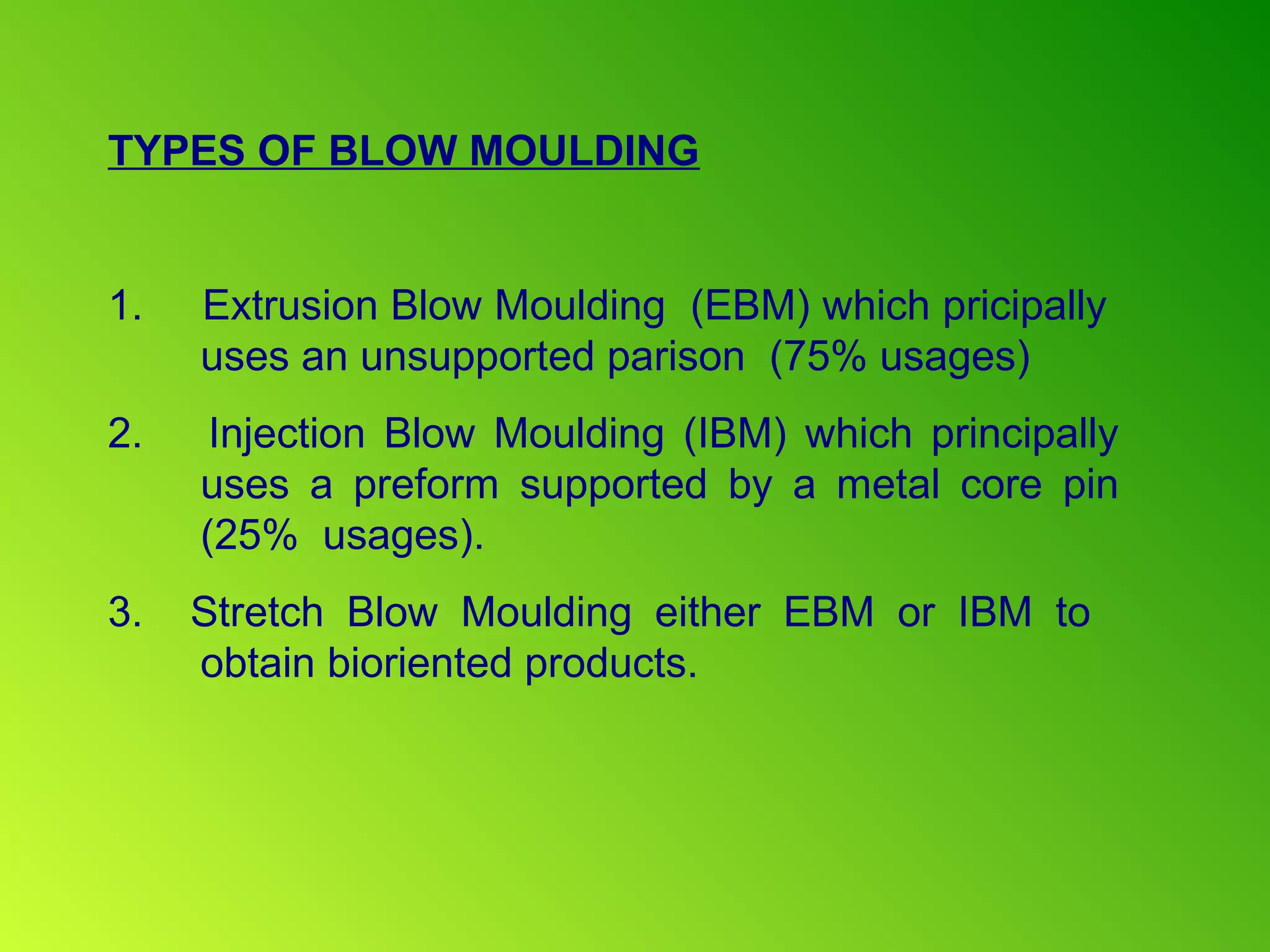3. Blow moulding process | PPT