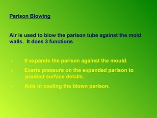 3. Blow moulding process | PPT
