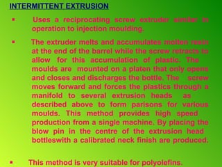 3. Blow moulding process | PPT