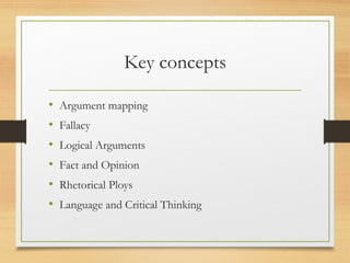 Introduction to Critical Thinking | PPT