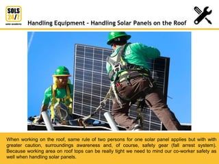 3.2 handling solar panels on the roof | PPT