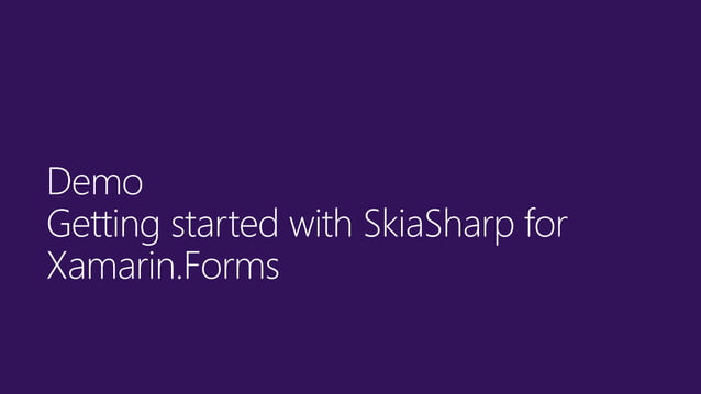 SkiaSharp Graphics for Xamarin.Forms | PDF