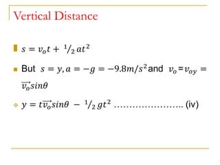 Projectile Motion | PPTX