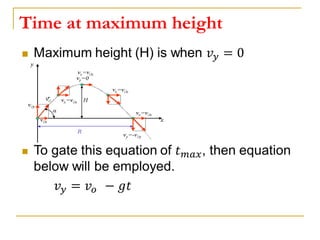 Projectile Motion | PPTX