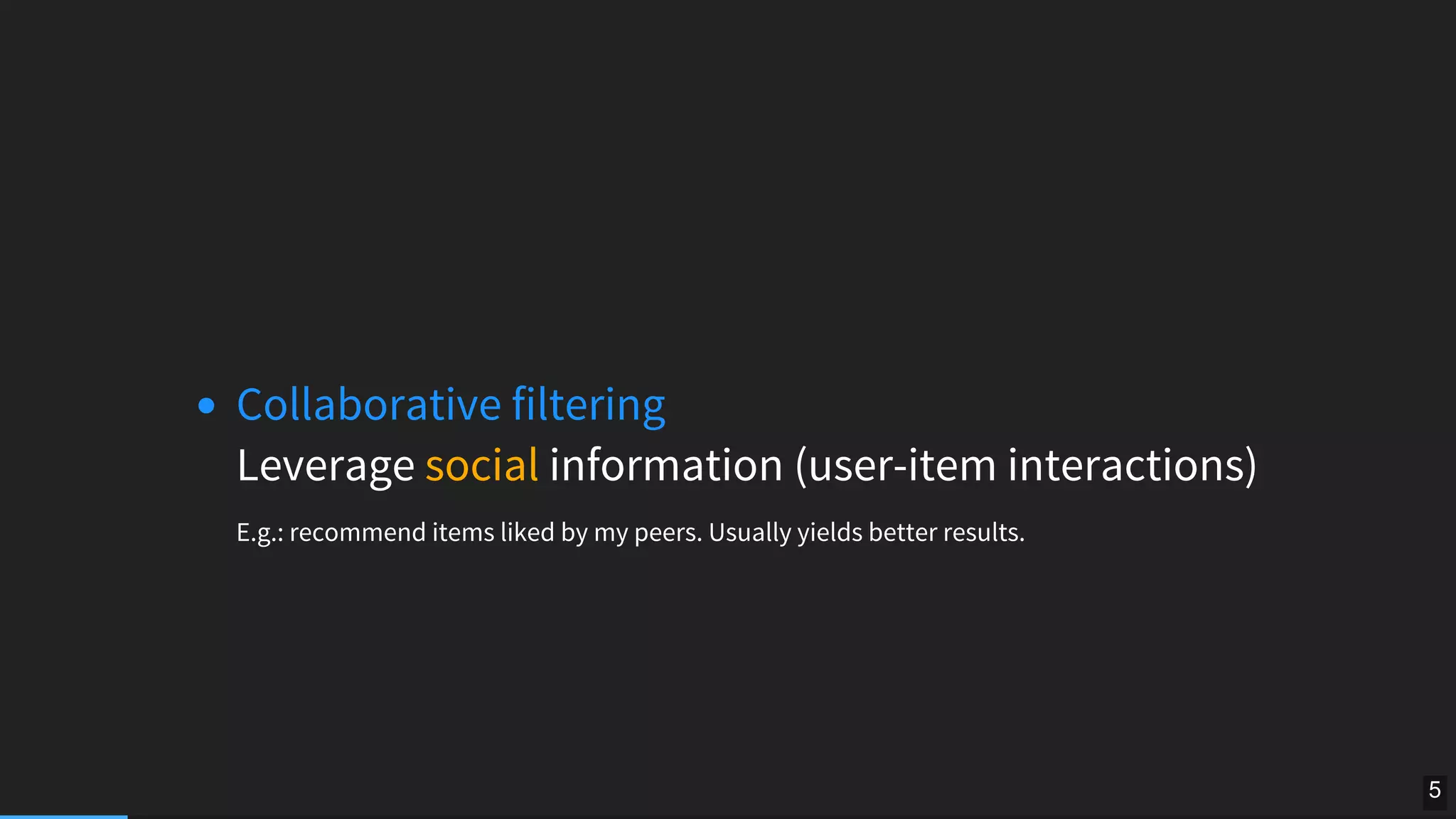 Collaborative filtering for recommendation systems in Python, Nicolas ...