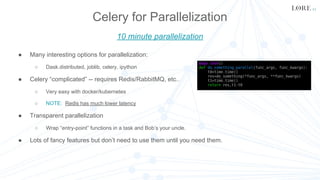 Building a high-performance, scalable ML & NLP platform with Python, Sheer El Showk | PPT | Free ...