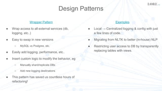 Building a high-performance, scalable ML & NLP platform with Python, Sheer El Showk | PPT