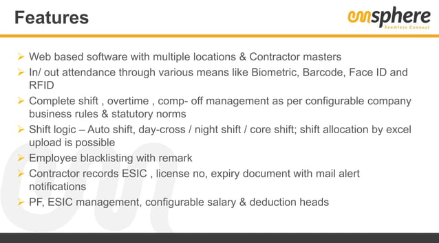 emContract : Contract Labour Management | PPTX