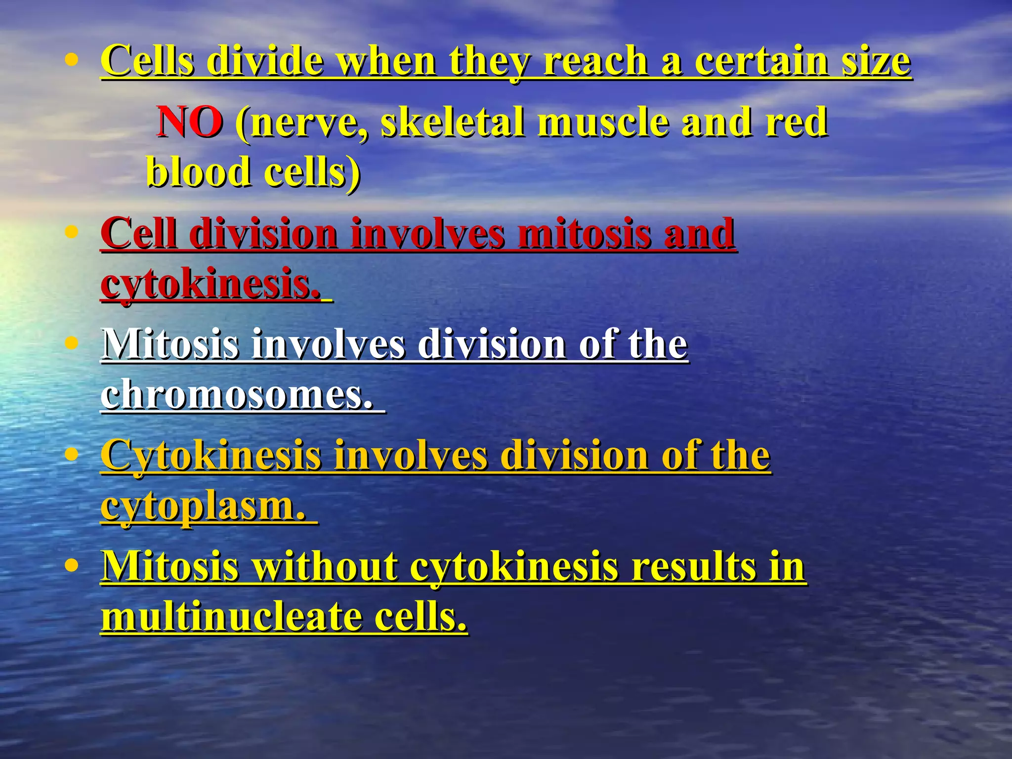 Reproduction at the Cellular level | PPT