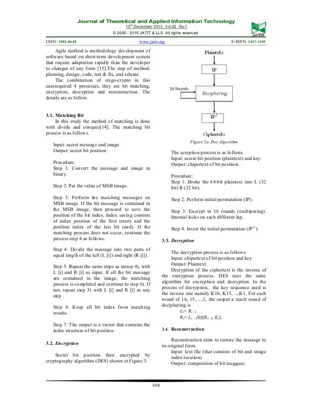 Journal Data Hiding Security Using Bit Matching Based Steganograph