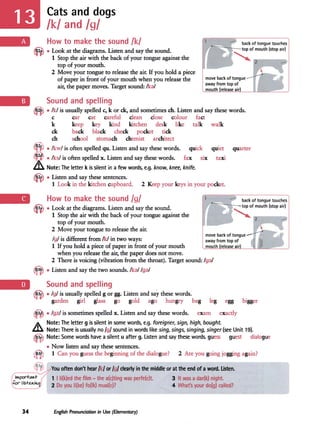 english pronunciation in use - elementary | PDF