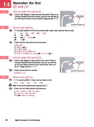 english pronunciation in use - elementary | PDF