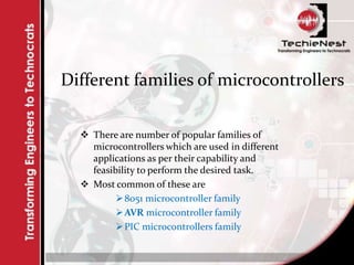 3.TechieNest microcontrollers | PPTX