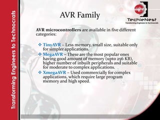 3.TechieNest microcontrollers | PPTX | Computing | Technology & Computing