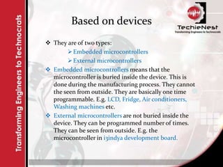 3.TechieNest microcontrollers | PPTX