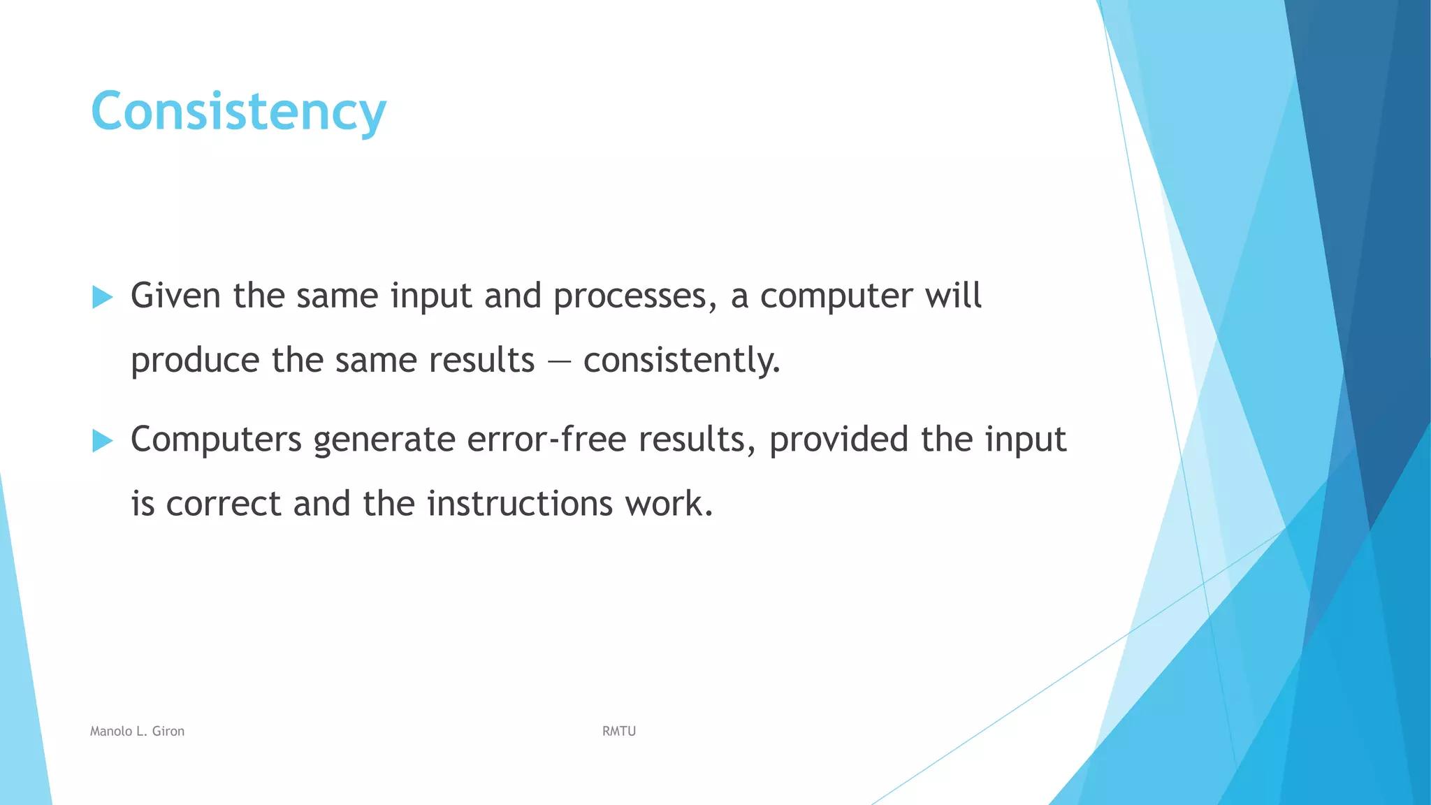 3. advantages and disadvantages of using computers | PPTX