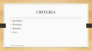 3. criteria | PPT