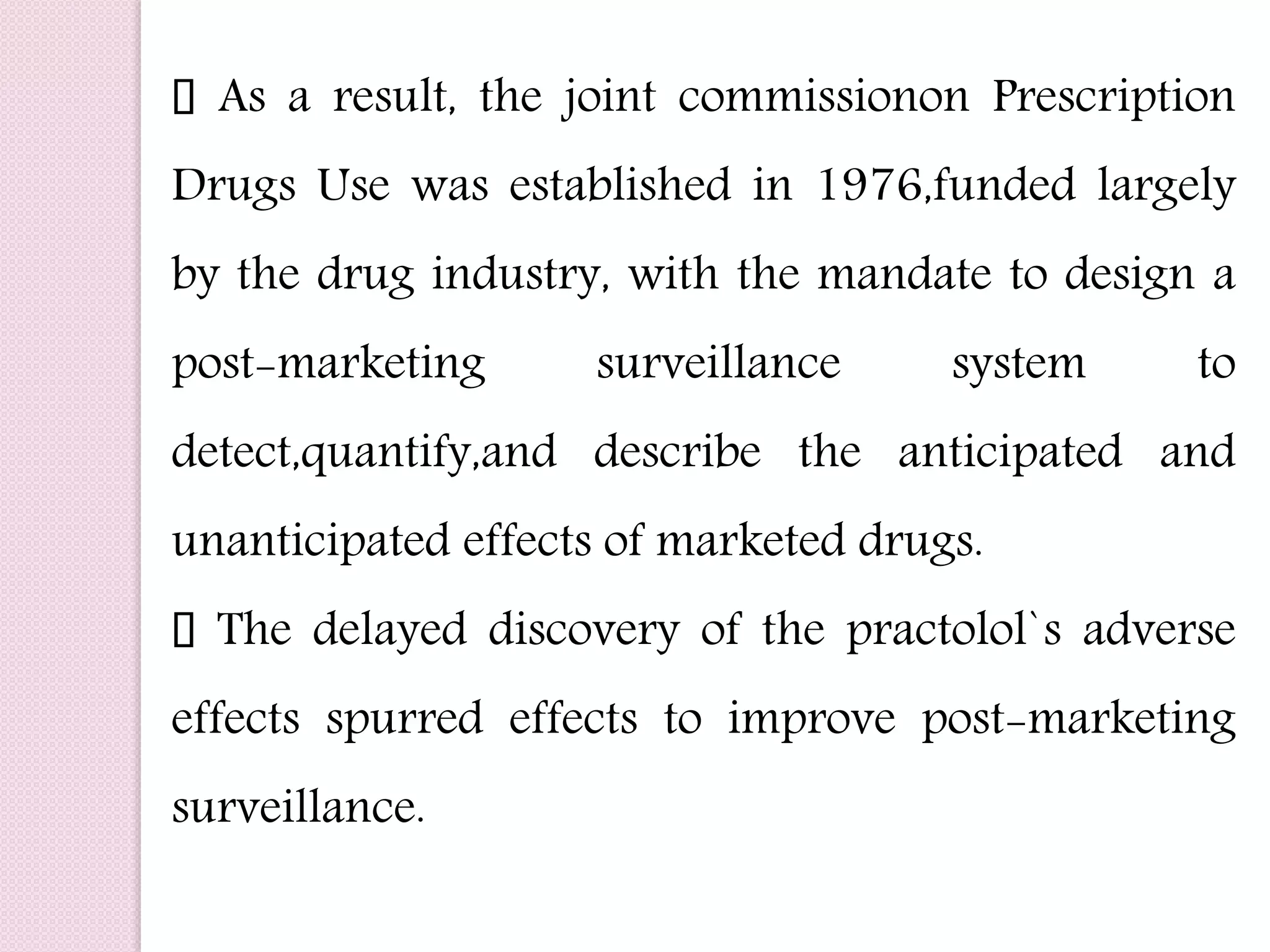 post marketing –surveillance methods | PPTX